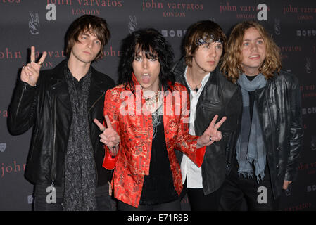 London, UK. The Struts at John Varvatos London store launch party in ...