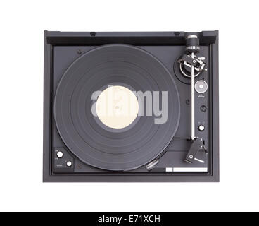 Details of an old pick-up player Stock Photo - Alamy