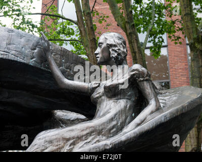 Detail from the Chopin Memorial sculpture, by Robert Sobocinski ...
