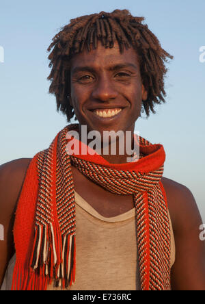 Afar Tribe Warrior, Afambo, Afar Regional State, Ethiopia Stock Photo ...