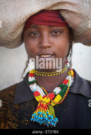 Harari Women In Traditional Costume, Harar, Ethiopia Stock Photo - Alamy