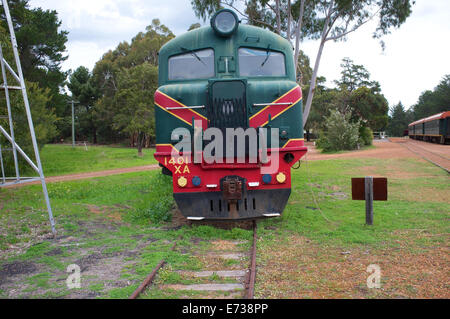 Diesel locomotive XA1401 Pedong, WAGR XA class 2-Do-2, at Dwellingup ...