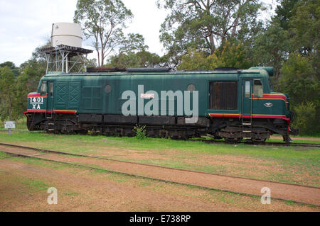 Diesel locomotive XA1401 Pedong, WAGR XA class 2-Do-2, at Dwellingup ...