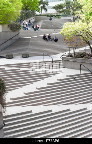 Robson Square in Vancouver, British Columbia, Canada Stock Photo - Alamy