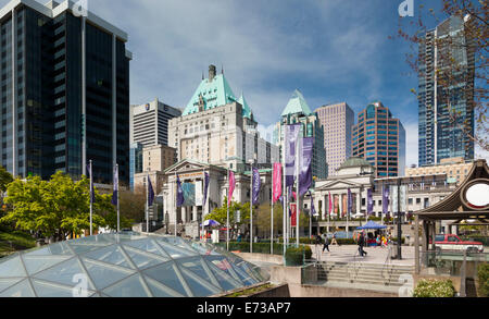 Robson Square in Vancouver, British Columbia, Canada Stock Photo - Alamy