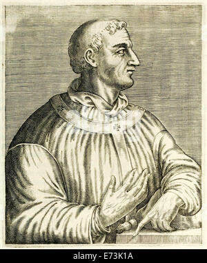 Portrait of Pope Gregory I (540-604) known as Saint Gregory the Great ...