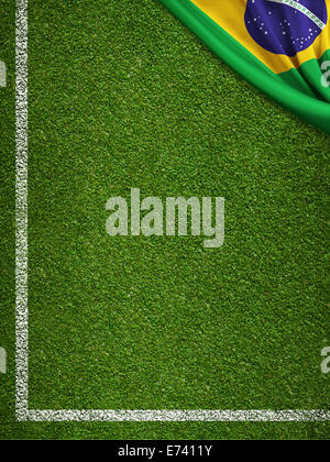 Brazil soccer field Stock Photo - Alamy