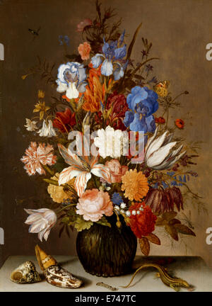 Balthasar van der Ast - Still-Life of Flowers, Shells, and Insects ...