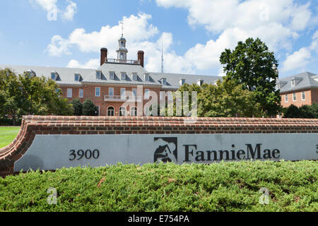 USA Washington DC Fannie Mae headquarters - lenders housing crisis ...