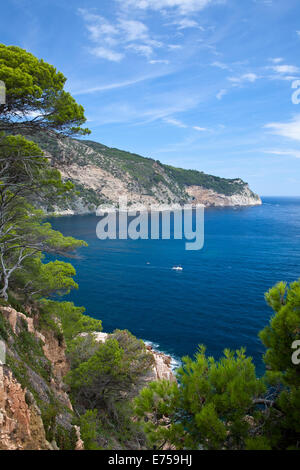 Cliffs at Aiguablava Stock Photo - Alamy