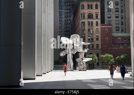 Jean Dubuffet's sculpture, “Group of Four Trees,” is a centerpiece of ...