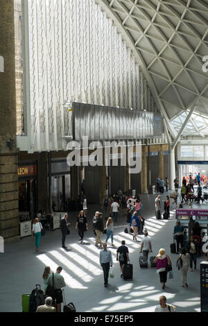Fantastic architecture at London's Kings Cross Station Stock Photo - Alamy
