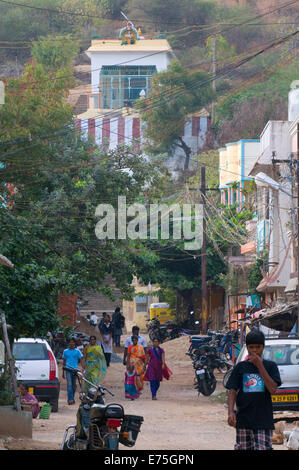 A Shiva temple at the foot of the hill Stock Photo - Alamy