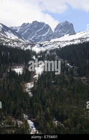 Landscape views near Alaska, Yukon border in summer Stock Photo - Alamy