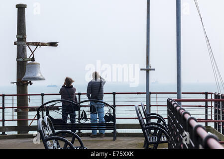 The bell at the end Southend Pier Stock Photo - Alamy