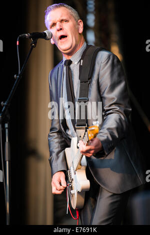 Anthony Harty of The Selecter playing at Bazant Pohoda festival ...