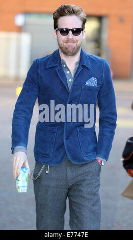 Ricky Wilson outside ITV Studios Featuring: Ricky Wilson Where: London ...