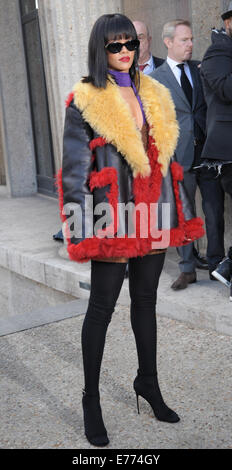 Rihanna Paris Fashion Week Autumn/Winter 2008 - Chanel - arrivals Paris ...