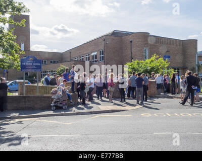 The Chase School Great Malvern following a blade attack earlier in the ...