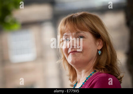 Lesley Glaister , the British novelist and playwright at the Edinburgh ...