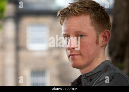 Colin Barrett, author, at the Edinburgh International Book Festival ...