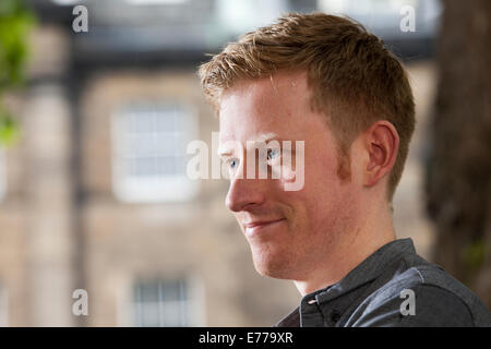 Colin Barrett, author, at the Edinburgh International Book Festival ...