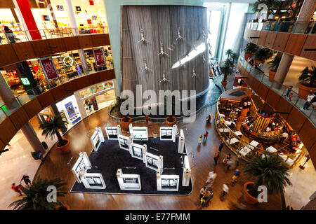 Interior of Dubai Outlet Mall. The shopping mall is part of Dubai ...