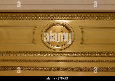 A vintage elevator floor level indicator Stock Photo - Alamy