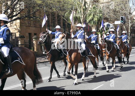 Mounted police, New South Wales, Sydney HQ, Australia Stock Photo ...