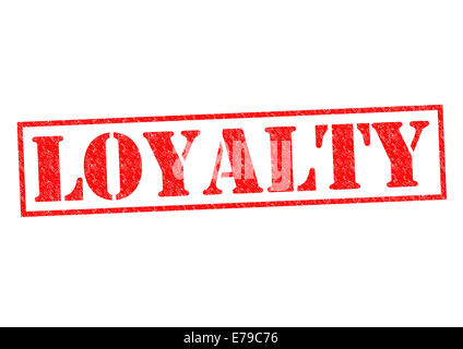 LOYAL CUSTOMER red Rubber Stamp over a white background Stock Photo - Alamy