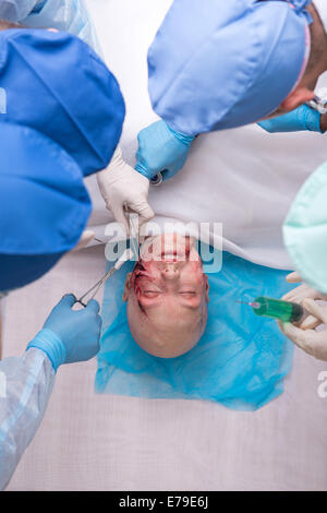 Hard work of doctors Stock Photo - Alamy