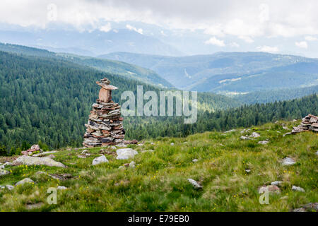 Stoanerne Mandln - Alps (Stone Man Stock Photo - Alamy