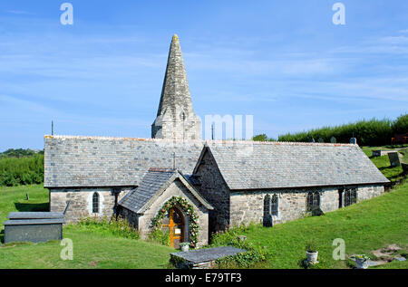St Enodoc Church, Trebetherick, Cornwall , where the Poet Laureate Sir ...