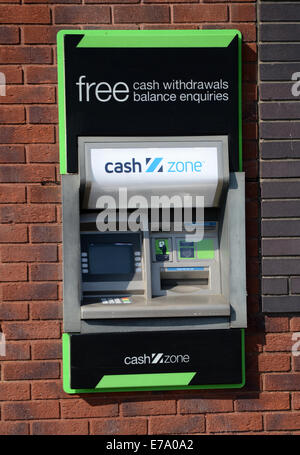 Cash Zone ATM machine Stock Photo - Alamy