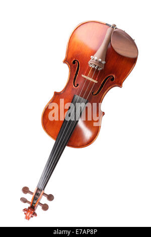 Red Violin Isolated Stock Photo - Alamy
