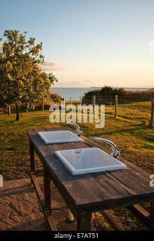 Outdoor Wash Basins Stock Photo - Alamy