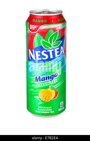 Mango Iced Tea Stock Photo - Alamy