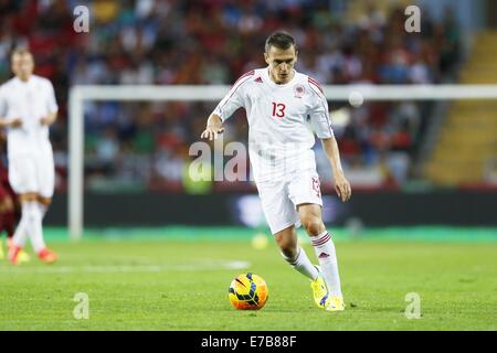 the Municipal Aveiro Stadium, Aveiro, Portugal. 7th Sep, 2014. Albania ...
