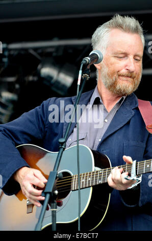 London, UK. Singer-songwriter Billy Bragg, peformed in Westminster ...