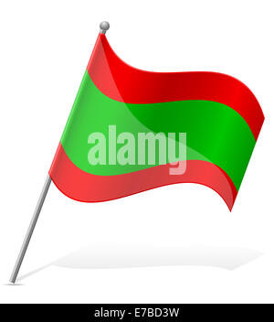 Isolated Transnistria Flag Stock Photo - Alamy