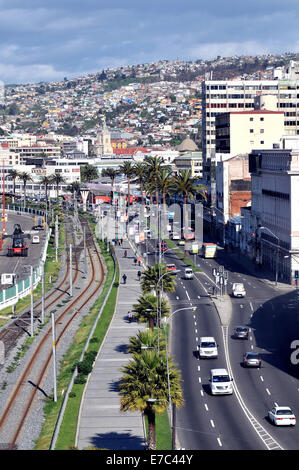 street scene,Valparaiso Chile Stock Photo - Alamy