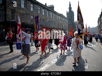 Edinburgh, Scotland, 13th Sept. 2014. Grand Orange Lodge of Scotland ...