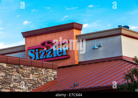 A Sizzler Steakhouse in Modesto California Stock Photo - Alamy