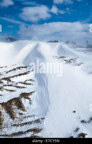 Snow in Kent, UK Stock Photo - Alamy