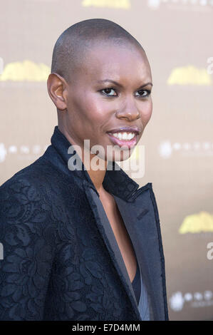 Deborah Dyer aka Skin of Skunk Anansie live at Wulfrun Hall in ...