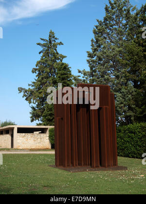 Dusan Dzamonja sculpture / detail from Sculpture park Vrsar, Vrsar ...