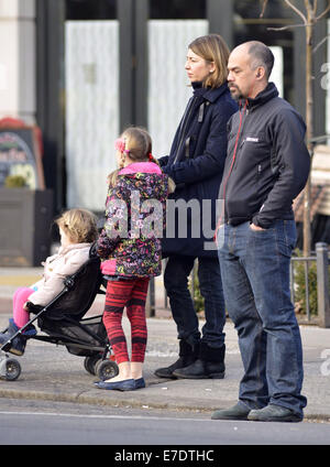 Sofia Coppola, Romy Mars and Cosima Mars Sofia Coppola walking in Soho ...