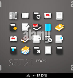 Flat icons set 21 Stock Photo - Alamy