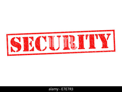 SECURED red Rubber Stamp over a white background Stock Photo - Alamy
