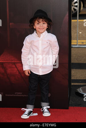 Cade Lappin attending the the premiere of 'This Is Where I Leave You ...